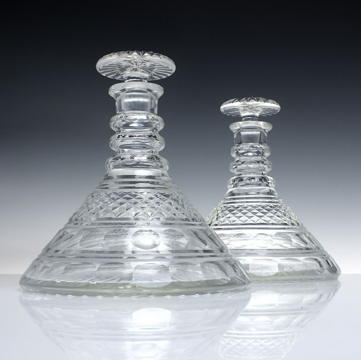Antique Glass Decanters | Identification of Georgian Glass | The Mell ...